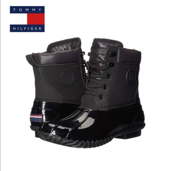 Tommy Hilfiger | Shoes | Nwb Tommy Hilfiger Women Hildee Black Logo ...
